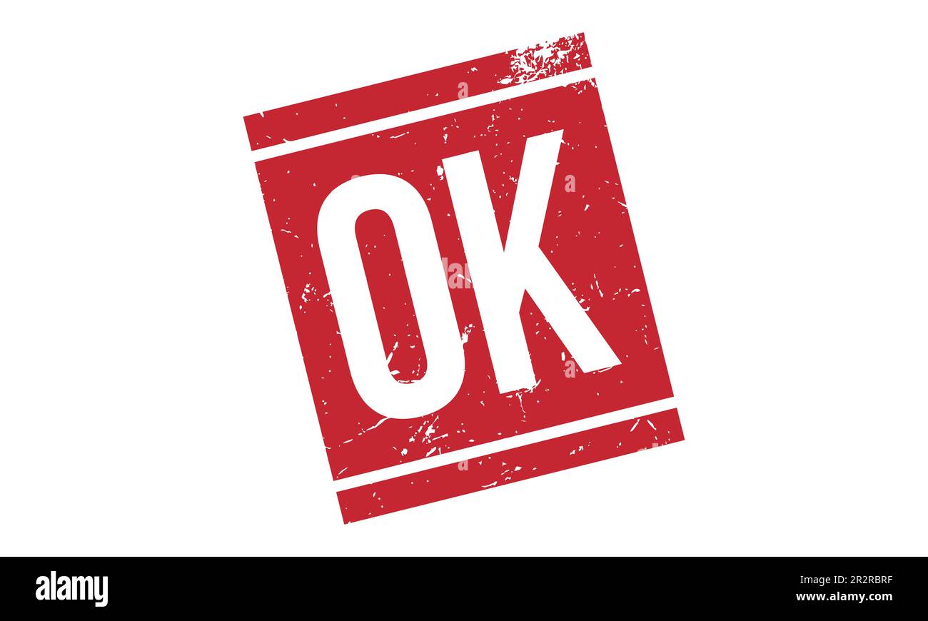 OK Rubber Stamp Seal Vector Stock Vector Image & Art - Alamy