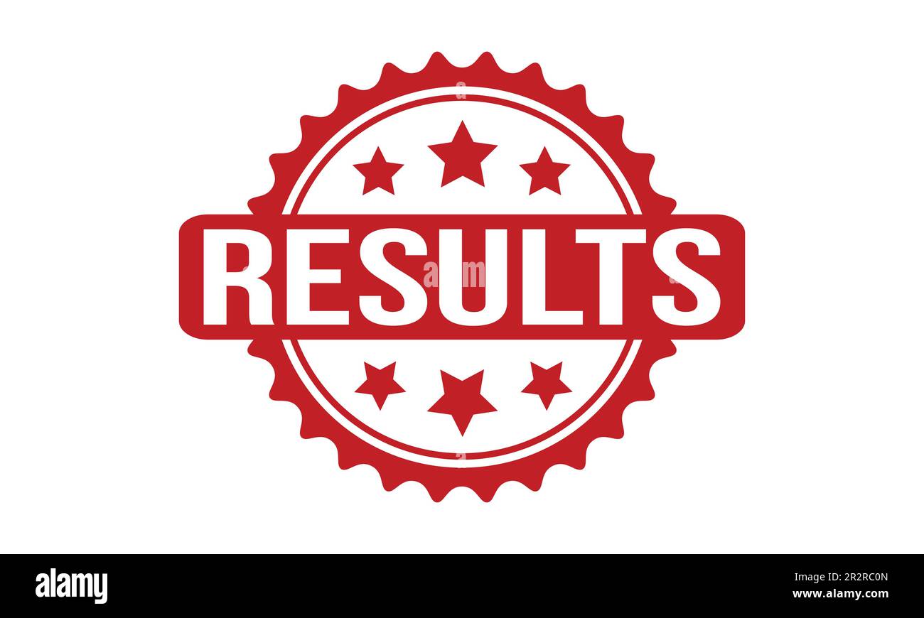 Results Rubber Stamp Seal Vector Stock Vector Image & Art - Alamy