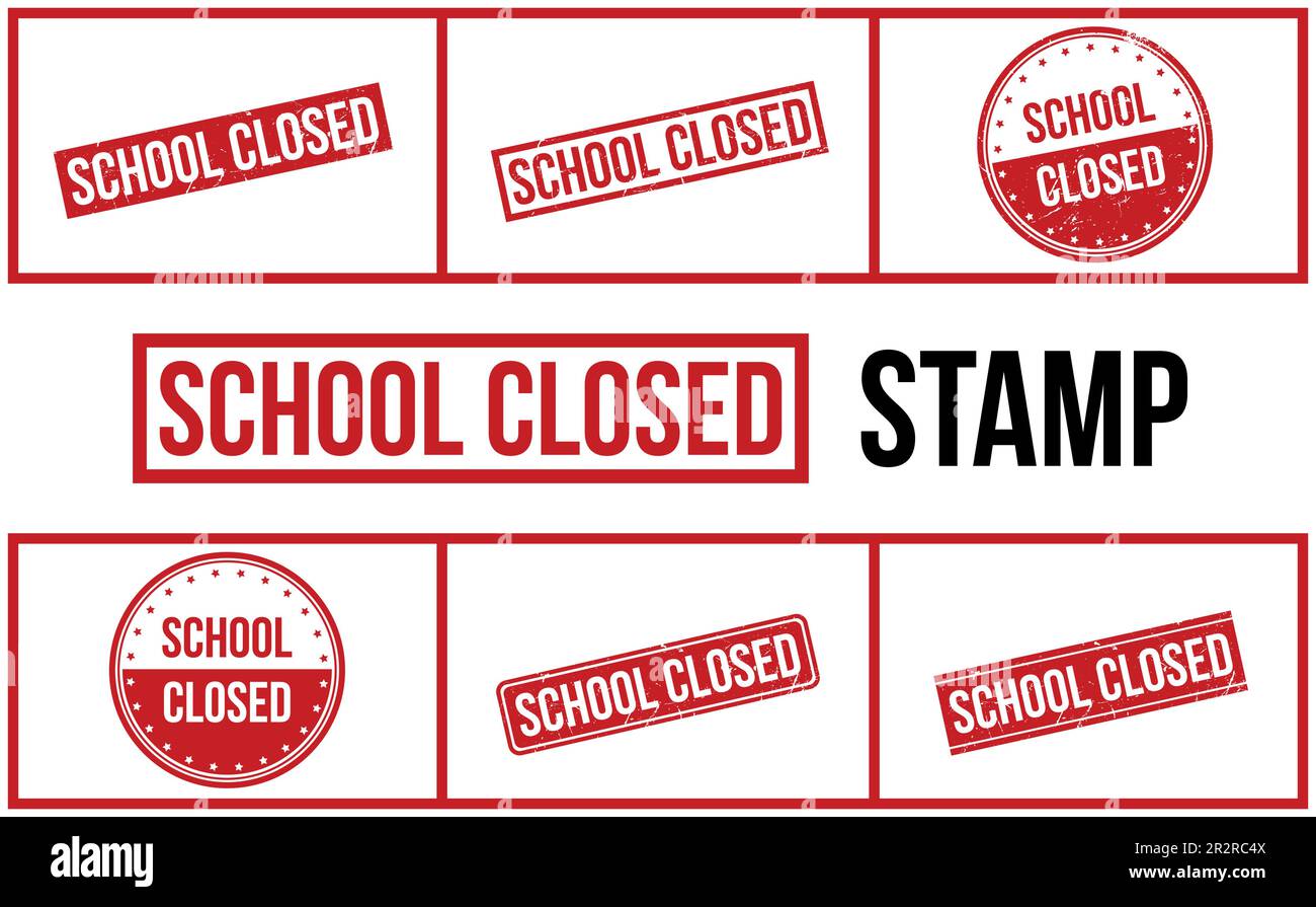 School closed Stock Vector Images - Alamy
