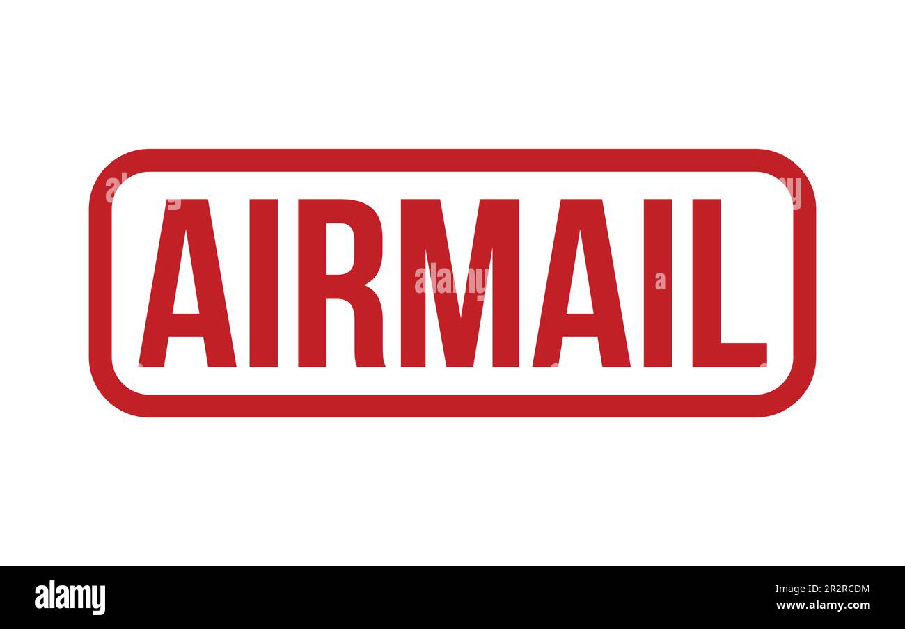 Airmail vector vectors hi-res stock photography and images - Alamy