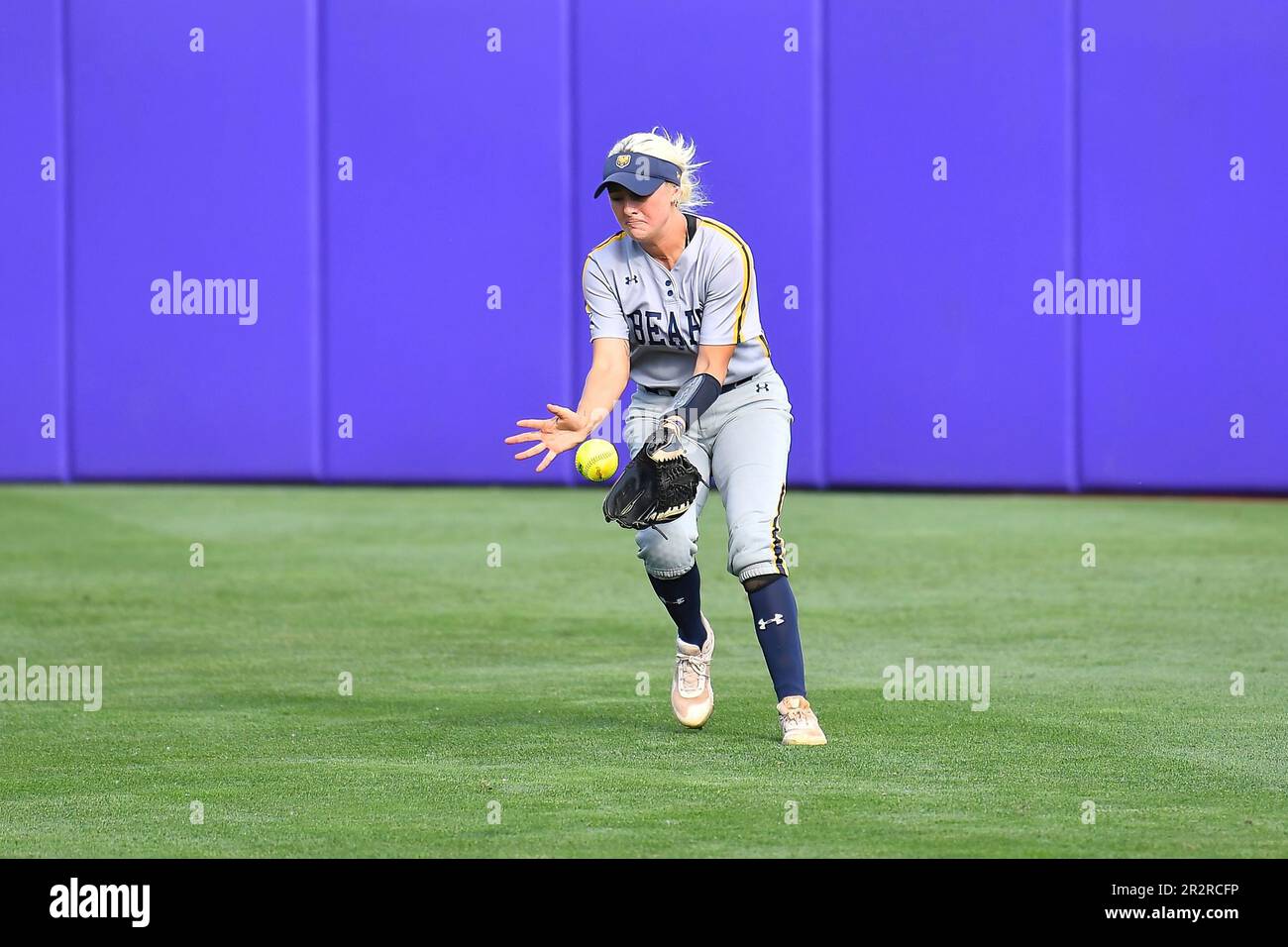 May 20, 2023: Northern Colo. infielder Carson Fischer (18) fields a one ...
