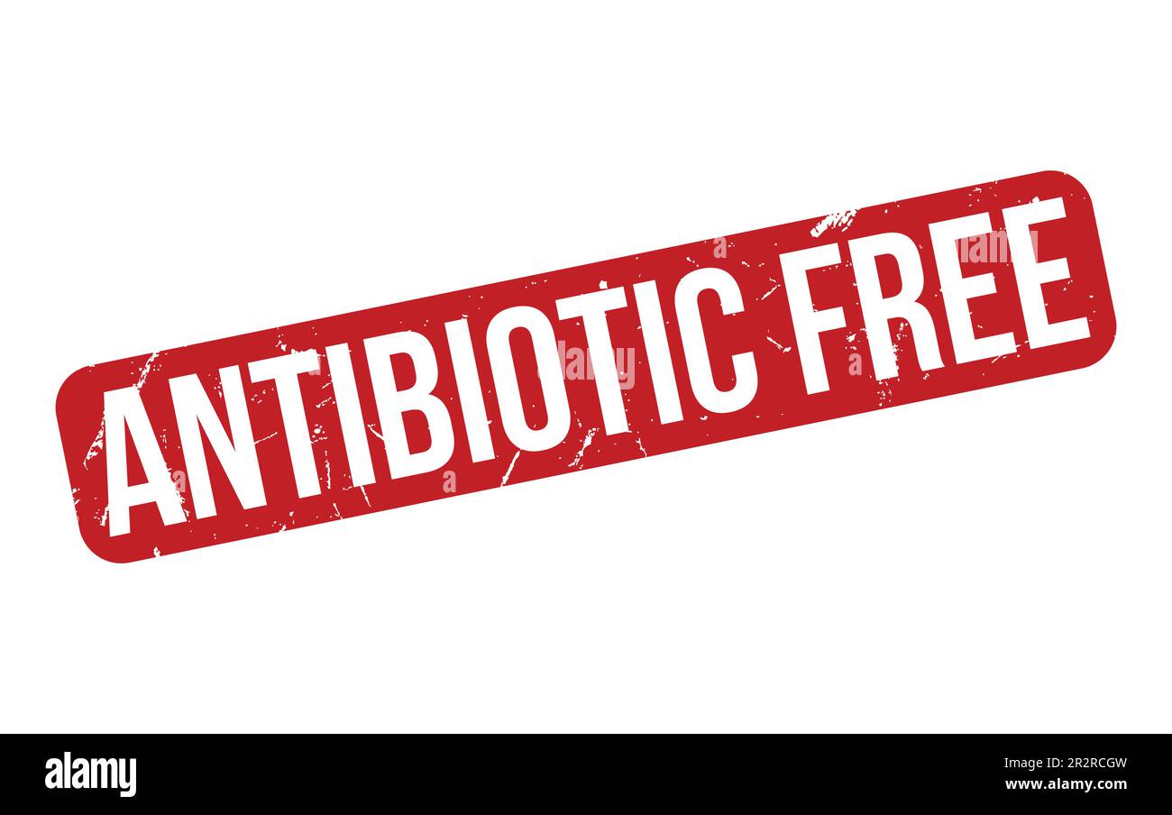 Antibiotic free stamp hi-res stock photography and images - Alamy