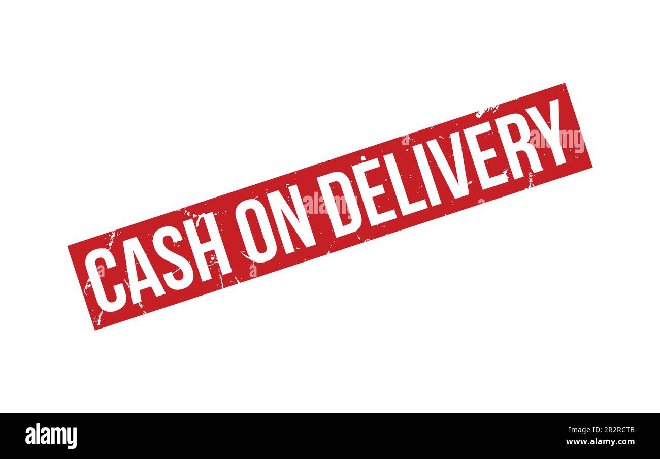 Cash on Delivery Rubber Stamp Seal Vector Stock Vector Image & Art - Alamy