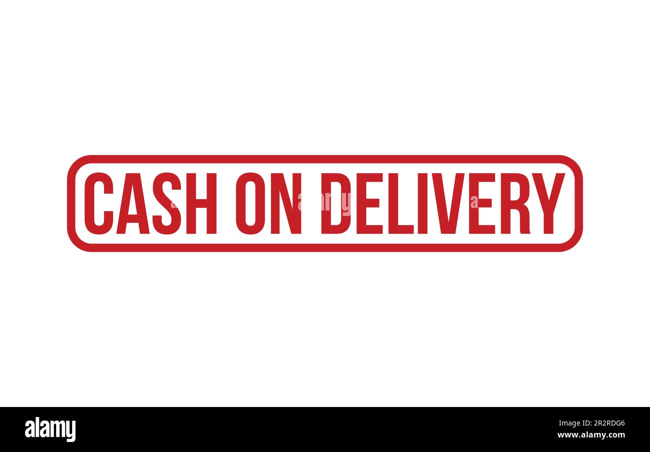 Cash on Delivery Rubber Stamp Seal Vector Stock Vector Image & Art - Alamy