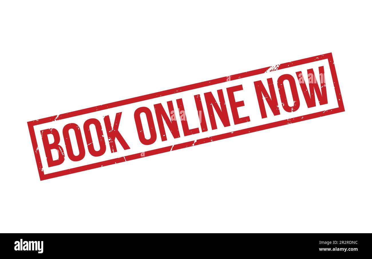 Book now stamp sign seal hi-res stock photography and images - Alamy