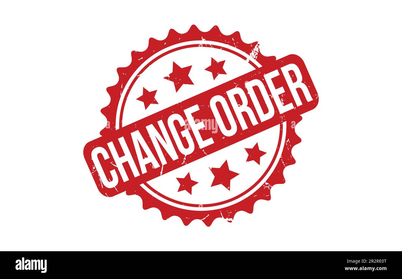 Change order seal hi-res stock photography and images - Alamy