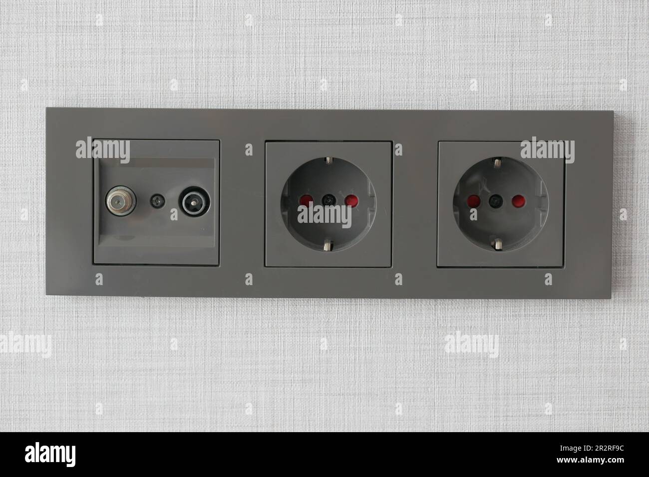 Electrical cable switch for plugin on wall Stock Photo - Alamy