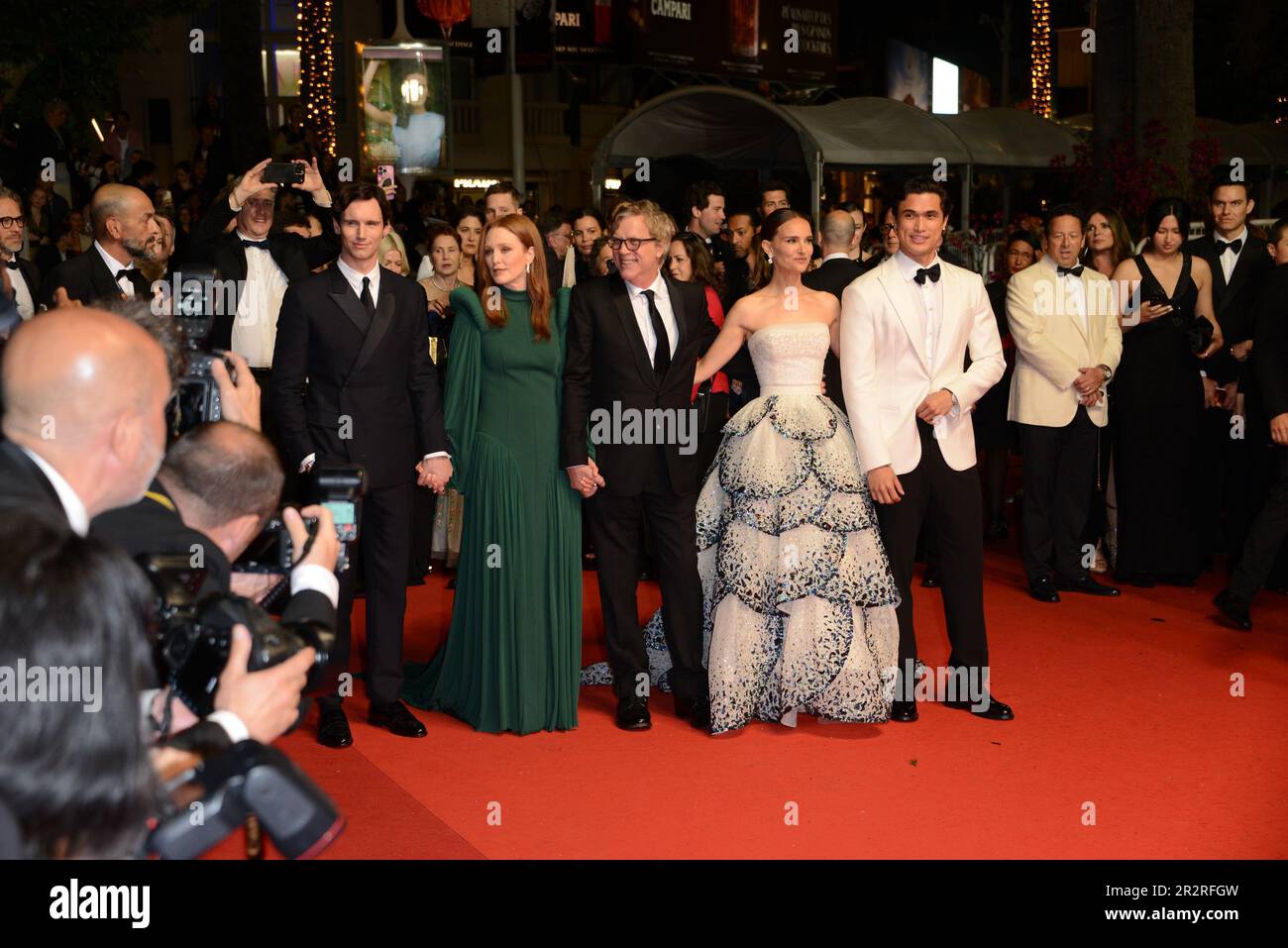 May 20, 2023, CANNES, France: CANNES, FRANCE - MAY 20: Cory Michael Smith, Julianne Moore, Todd ...