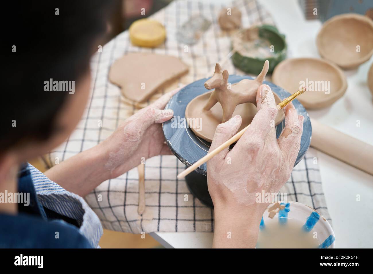 Clay figurine woman hi-res stock photography and images - Alamy