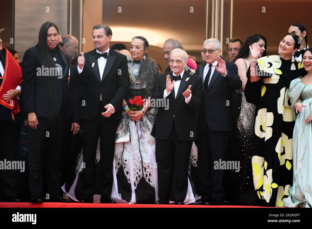 Cannes, France. 20th May, 2023. Leonardo DiCaprio, Martin Scorsese ...