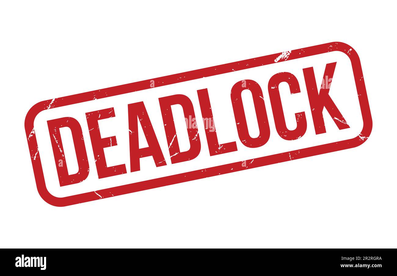 Deadlock rubber stamp hi-res stock photography and images - Alamy