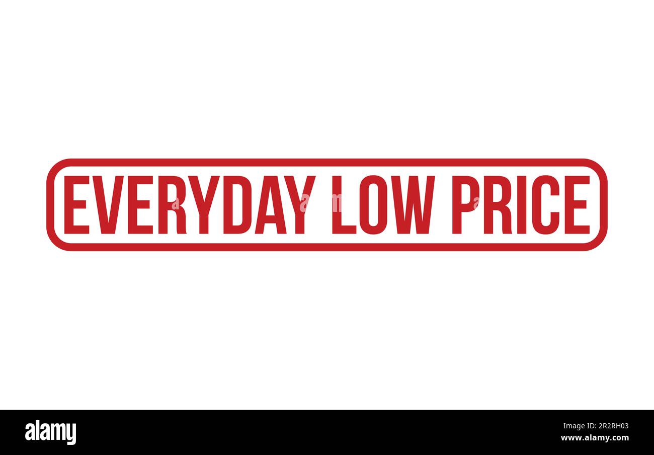Everyday low price sign hi-res stock photography and images - Alamy