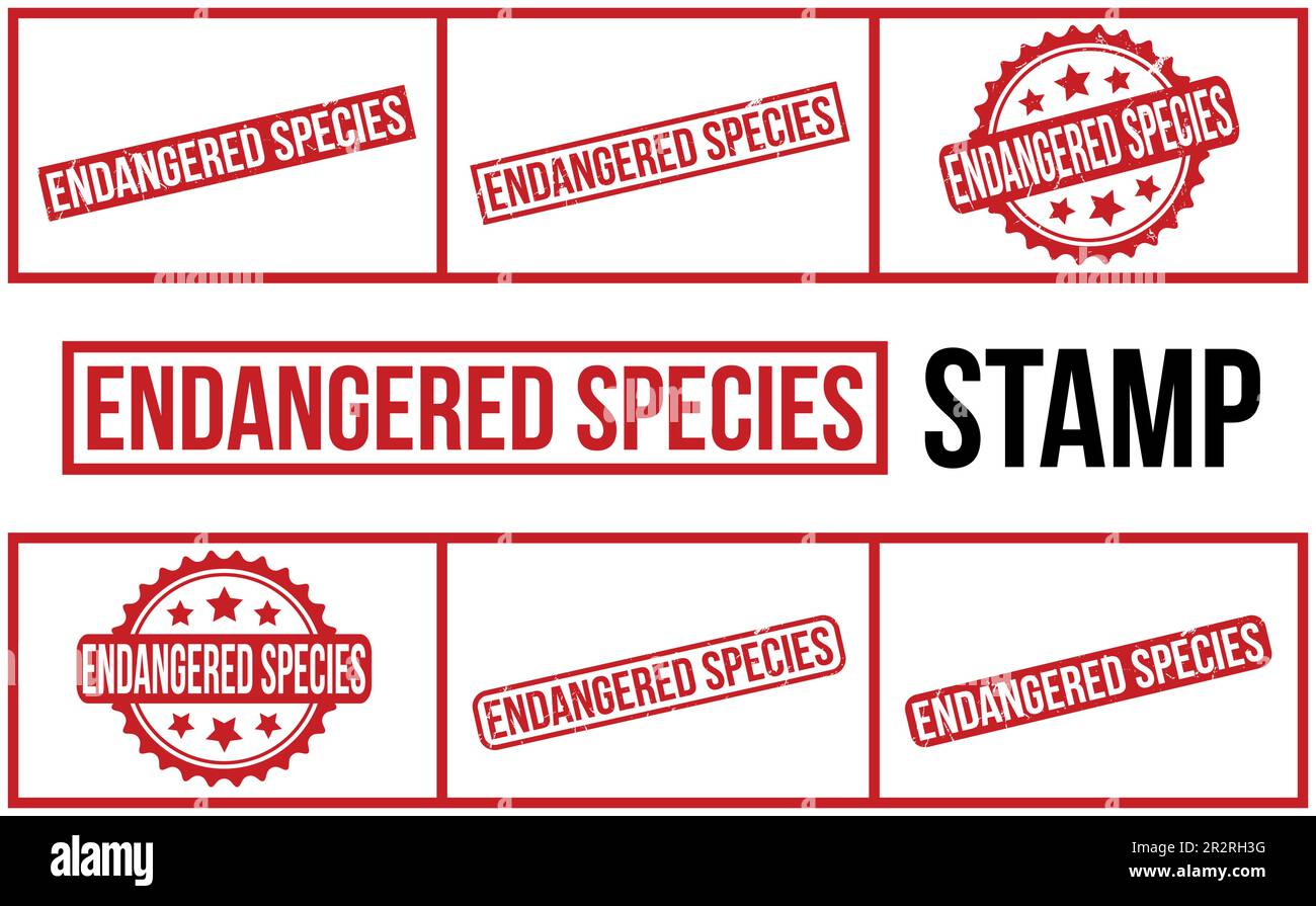 Endangered species Stock Vector Images - Alamy