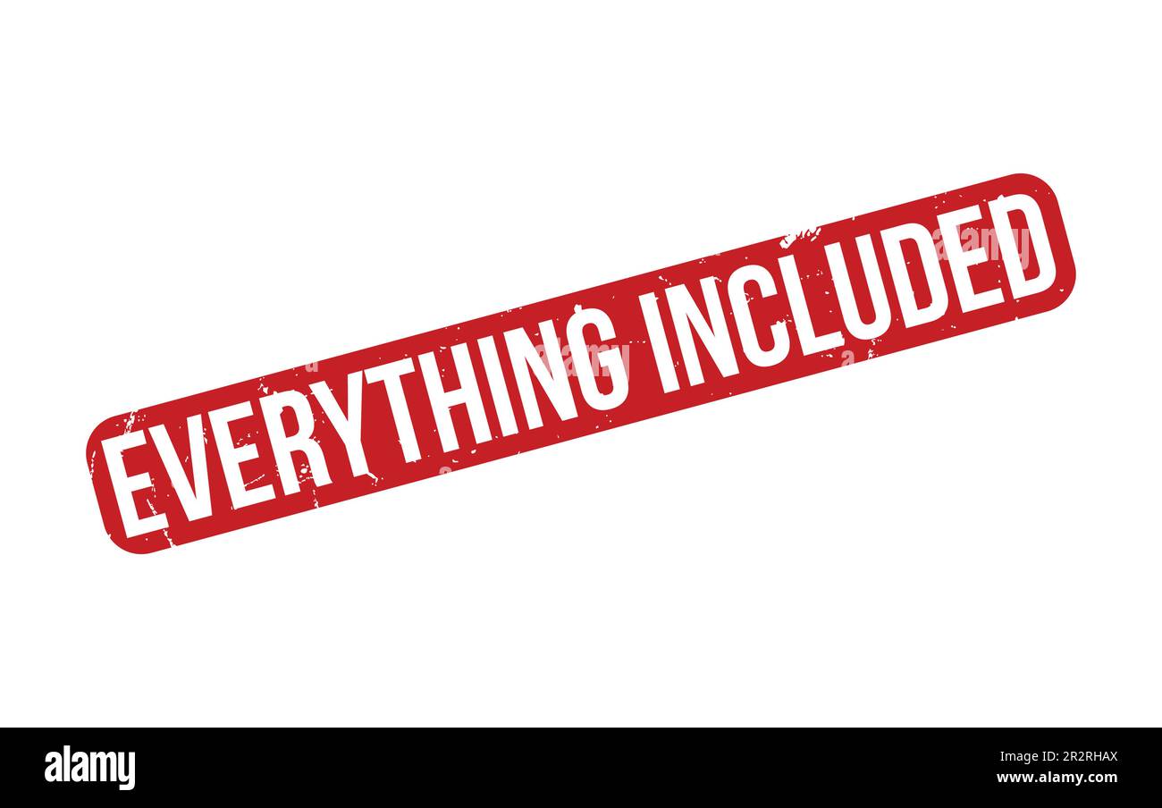 Everything included hi-res stock photography and images - Alamy