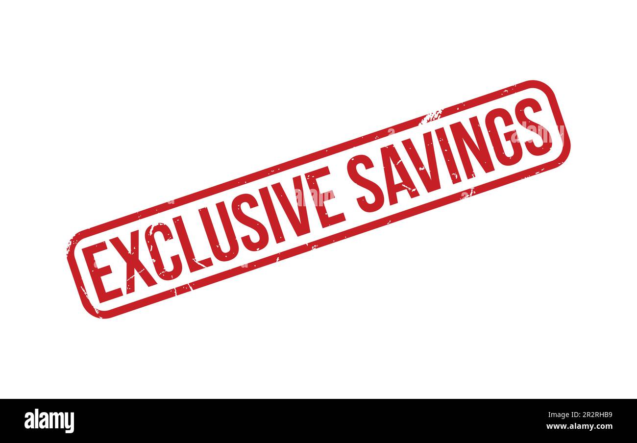 Exclusive savings stamp hi-res stock photography and images - Alamy