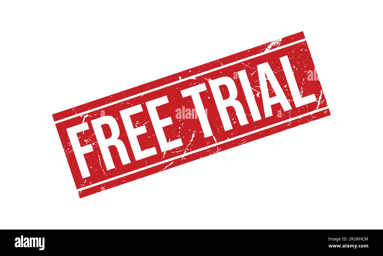 Free Trial Rubber Stamp Seal Vector Stock Vector Image & Art - Alamy