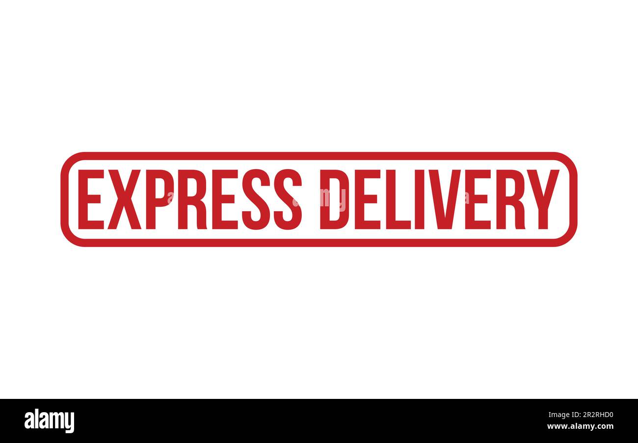 Express Delivery Rubber Stamp Seal Vector Stock Vector Image & Art - Alamy