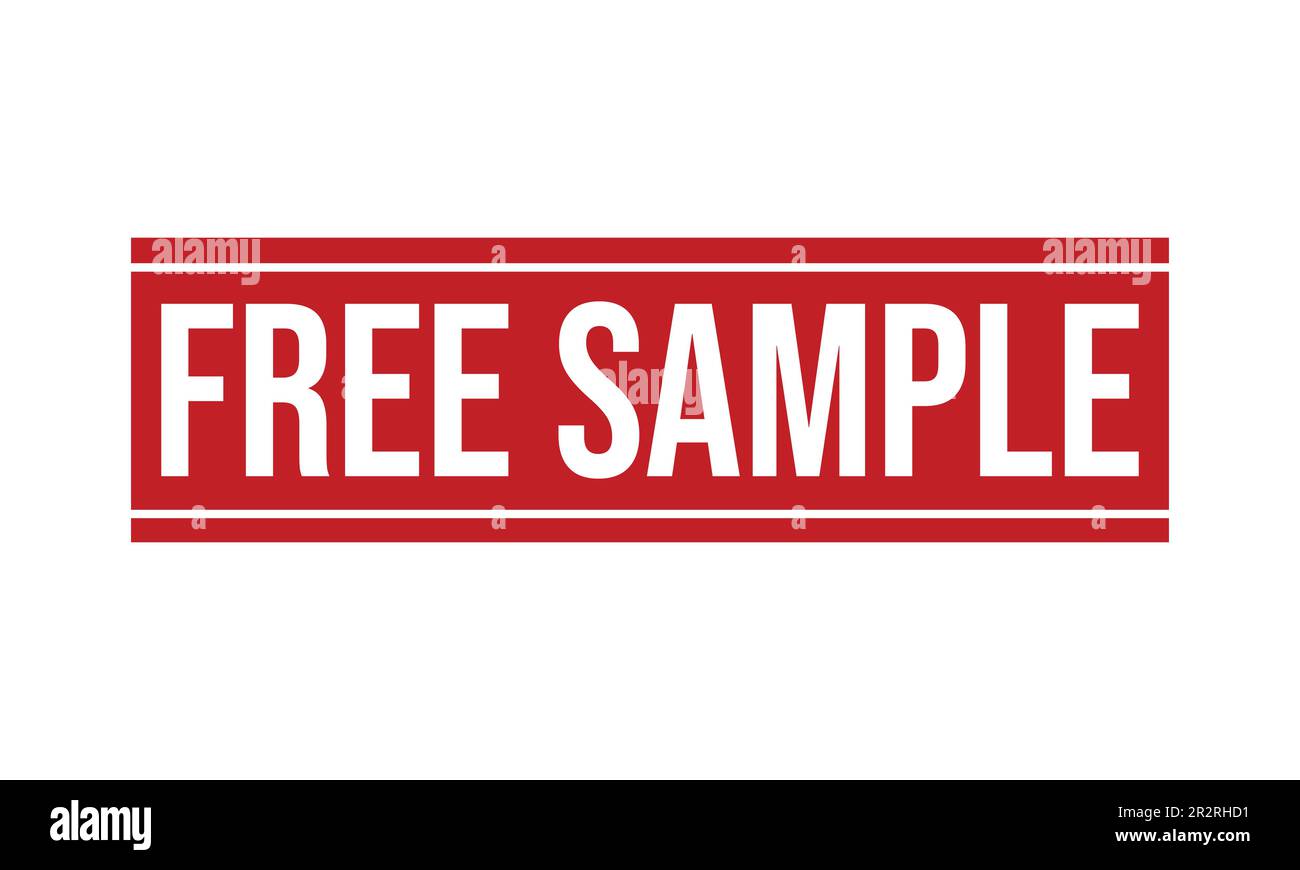 Free Sample Rubber Stamp Seal Vector Stock Vector Image & Art - Alamy