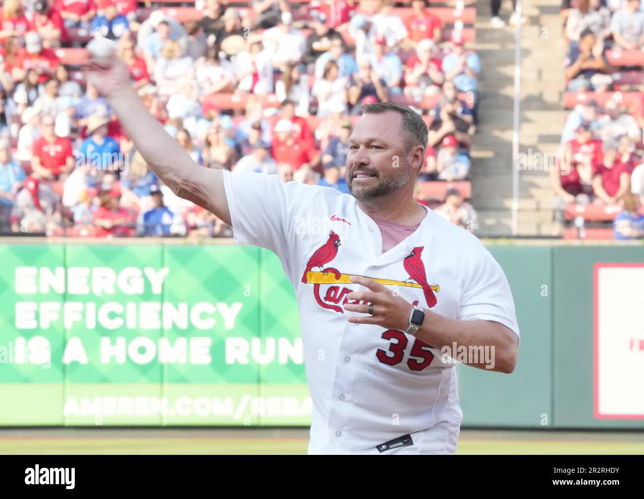 St. Louis, United States. 20th May, 2023. Former St. Louis Cardinals ...