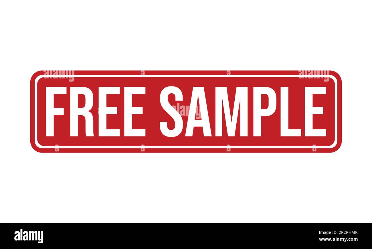 Free sample stamp Stock Vector Images - Alamy