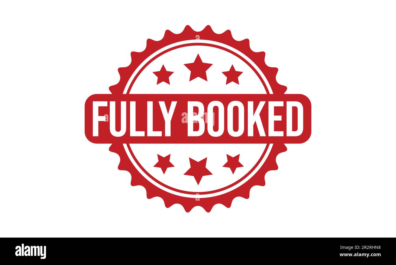 Fully Booked Rubber Stamp Seal Vector Stock Vector Image & Art - Alamy