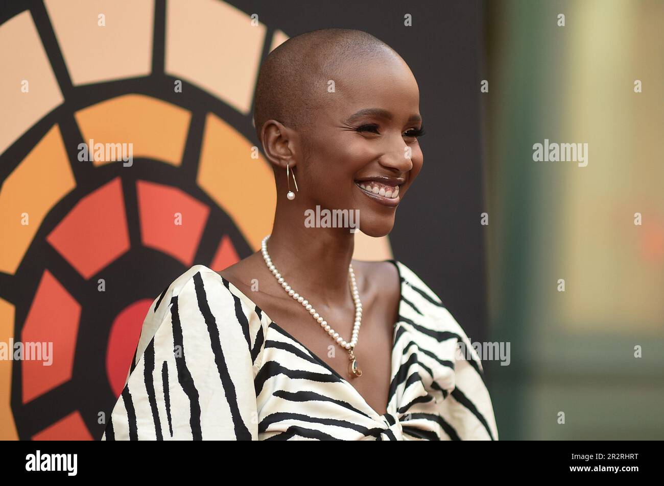 Shudufhadzo Musida arrives at the Africa Outreach Project Block Party ...