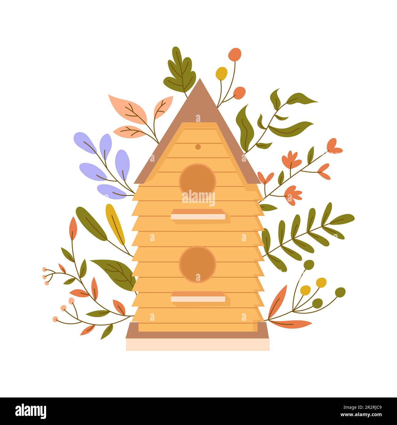 Houses slope Stock Vector Images - Alamy