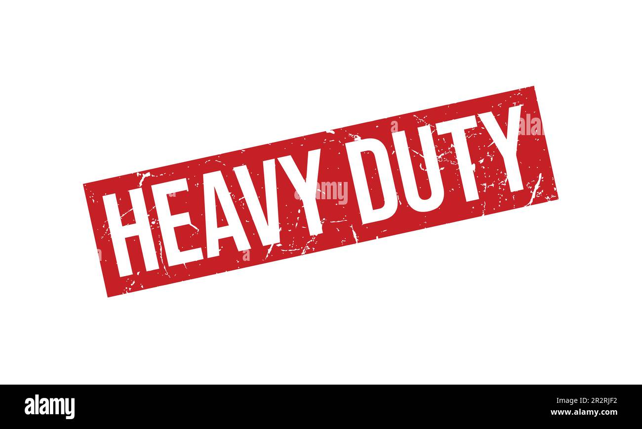 Heavy Duty Rubber Stamp Seal Vector Stock Vector Image & Art - Alamy