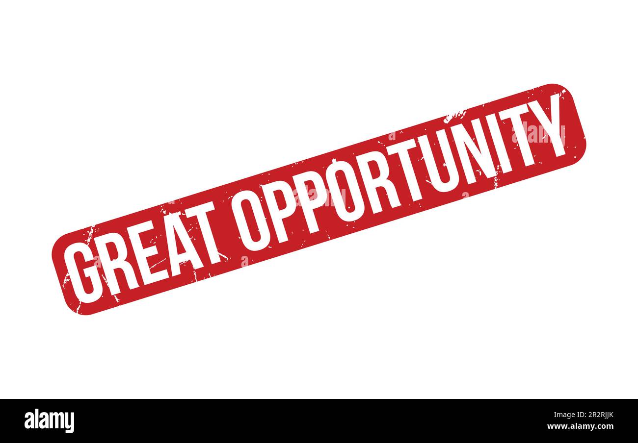 Great Opportunity Rubber Stamp Seal Vector Stock Vector Image & Art - Alamy