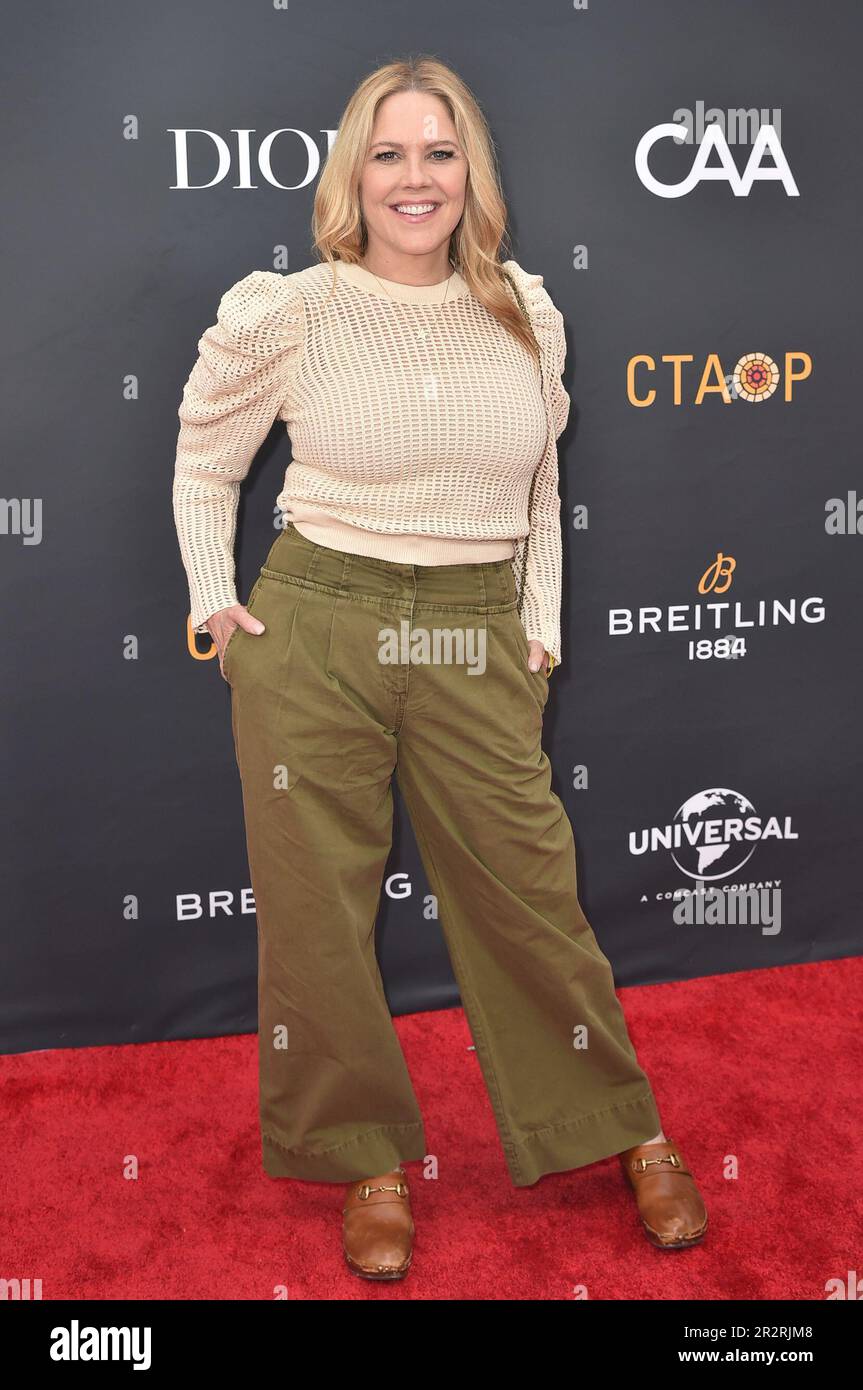 Mary McCormack arrives at the Africa Outreach Project Block Party on ...