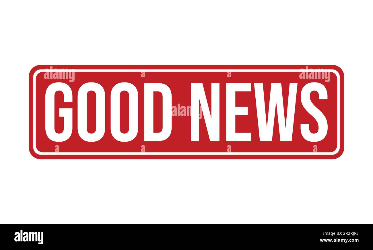 Good news rubber stamp hi-res stock photography and images - Alamy