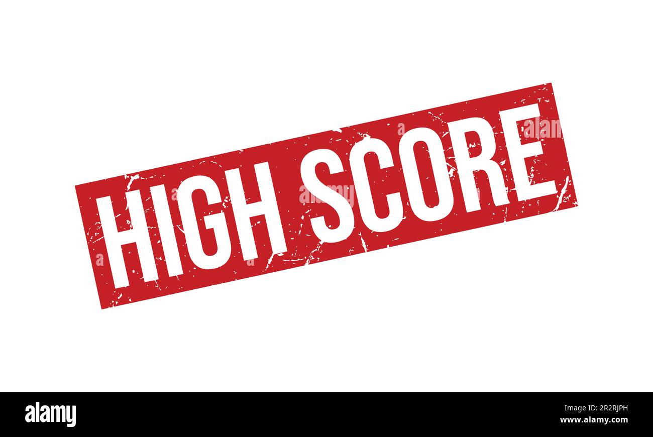 High score stamp hi-res stock photography and images - Alamy