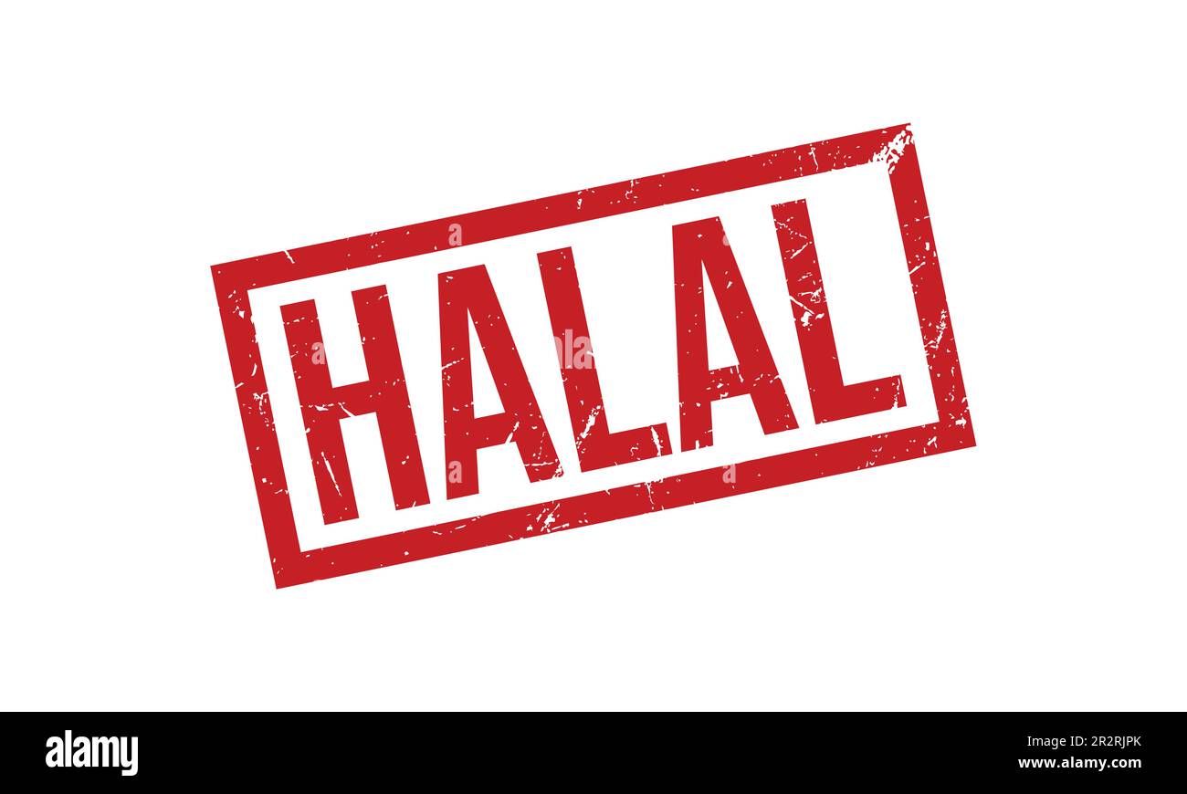 Halal rubber stamp hi-res stock photography and images - Alamy