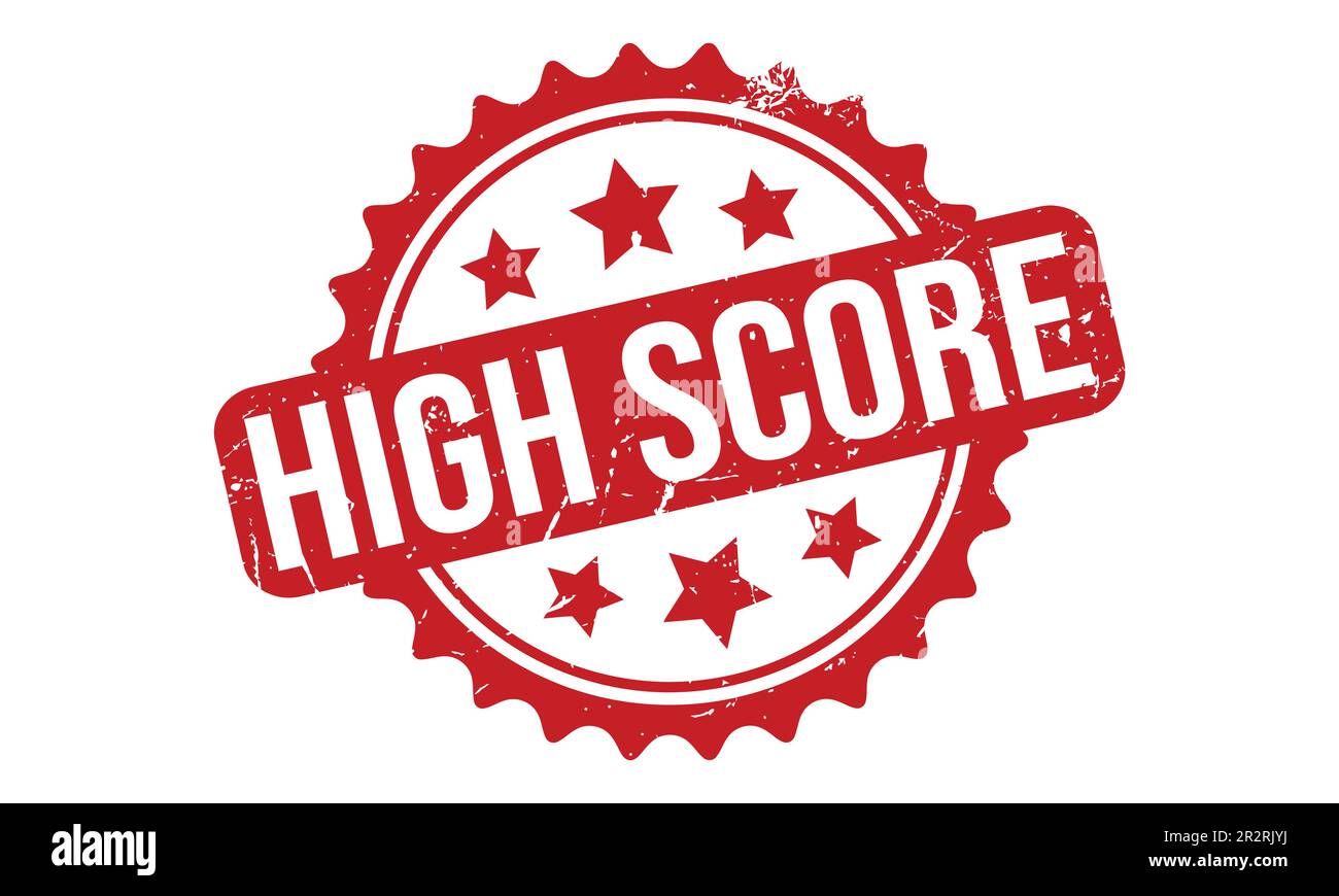 High score stamp hi-res stock photography and images - Alamy