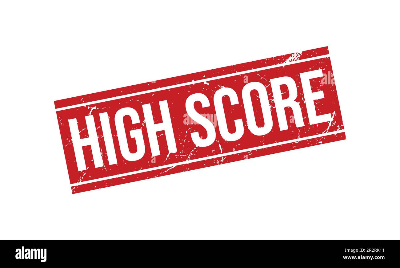 High score stamp hi-res stock photography and images - Alamy