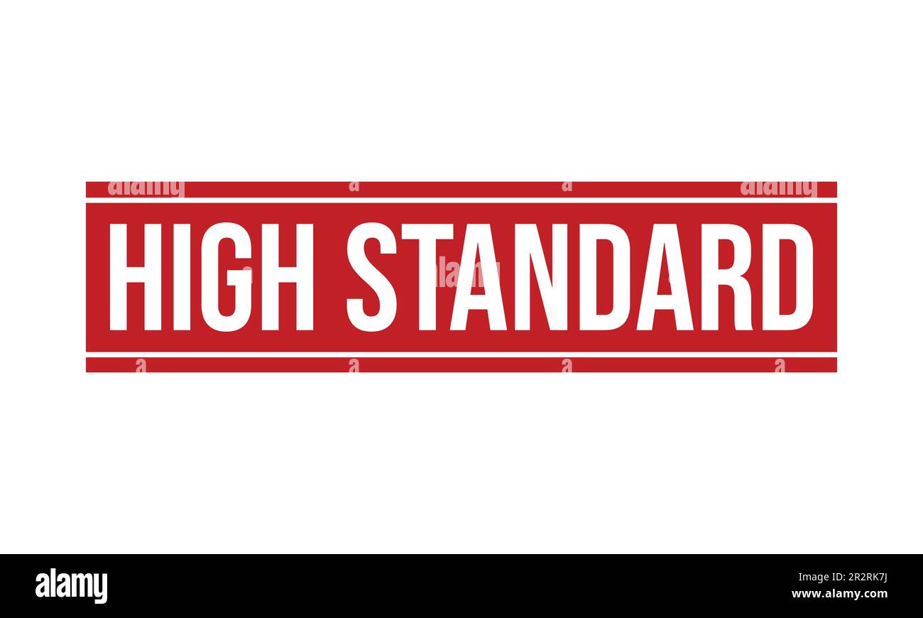 High standard seal Stock Vector Images - Alamy