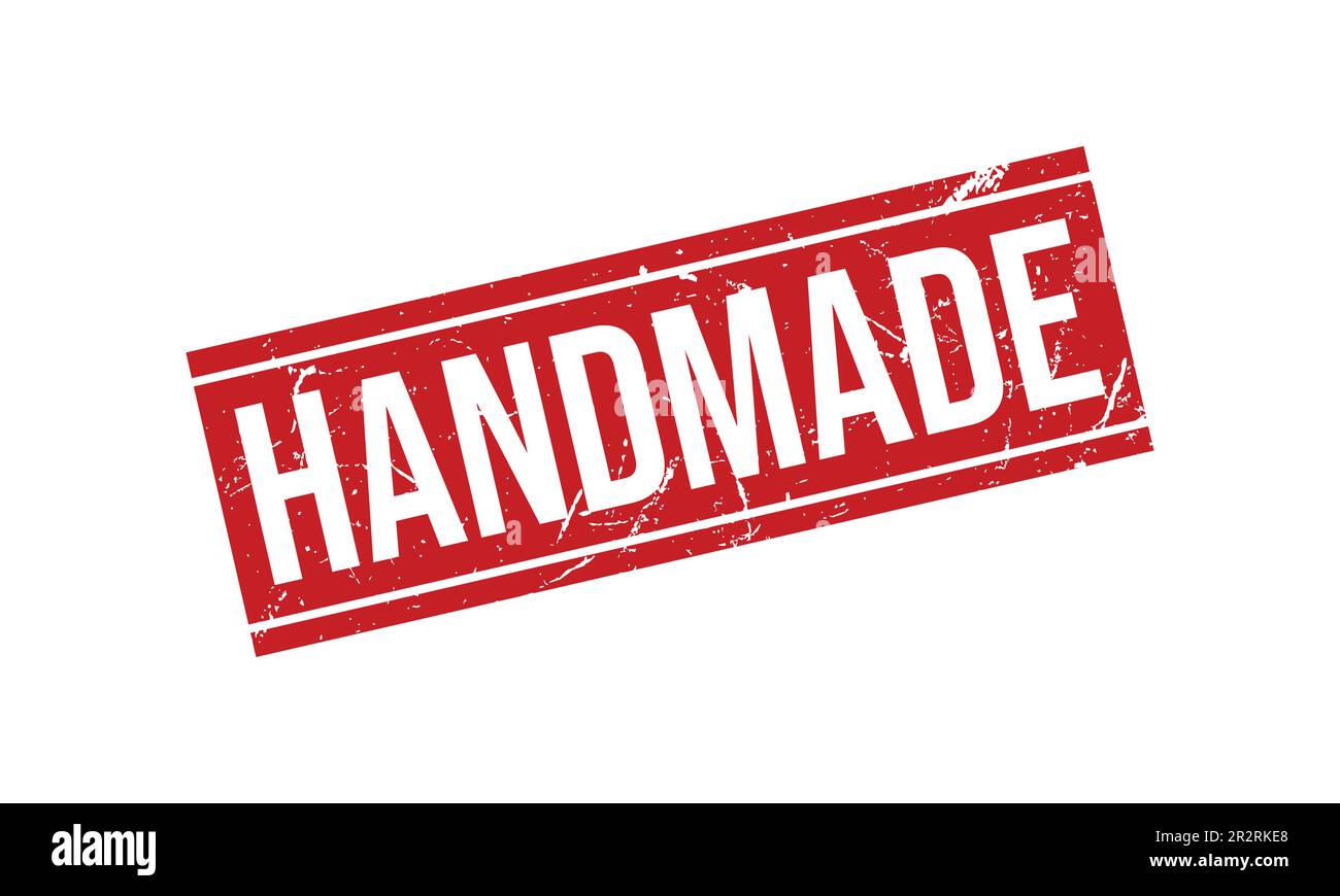 Handmade Rubber Stamp Seal Vector Stock Vector Image & Art - Alamy