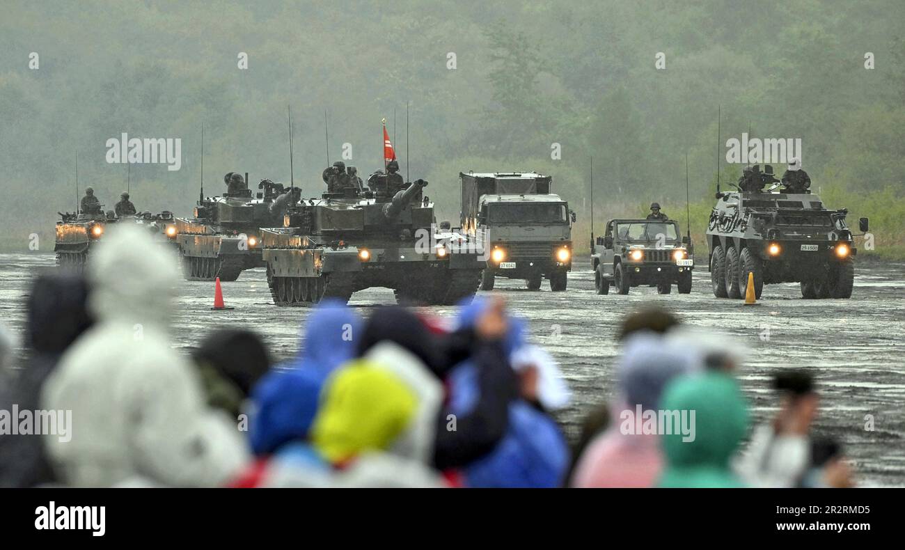 The foundation anniversary ceremony of Ground Self‐Defense Force; Japan ...
