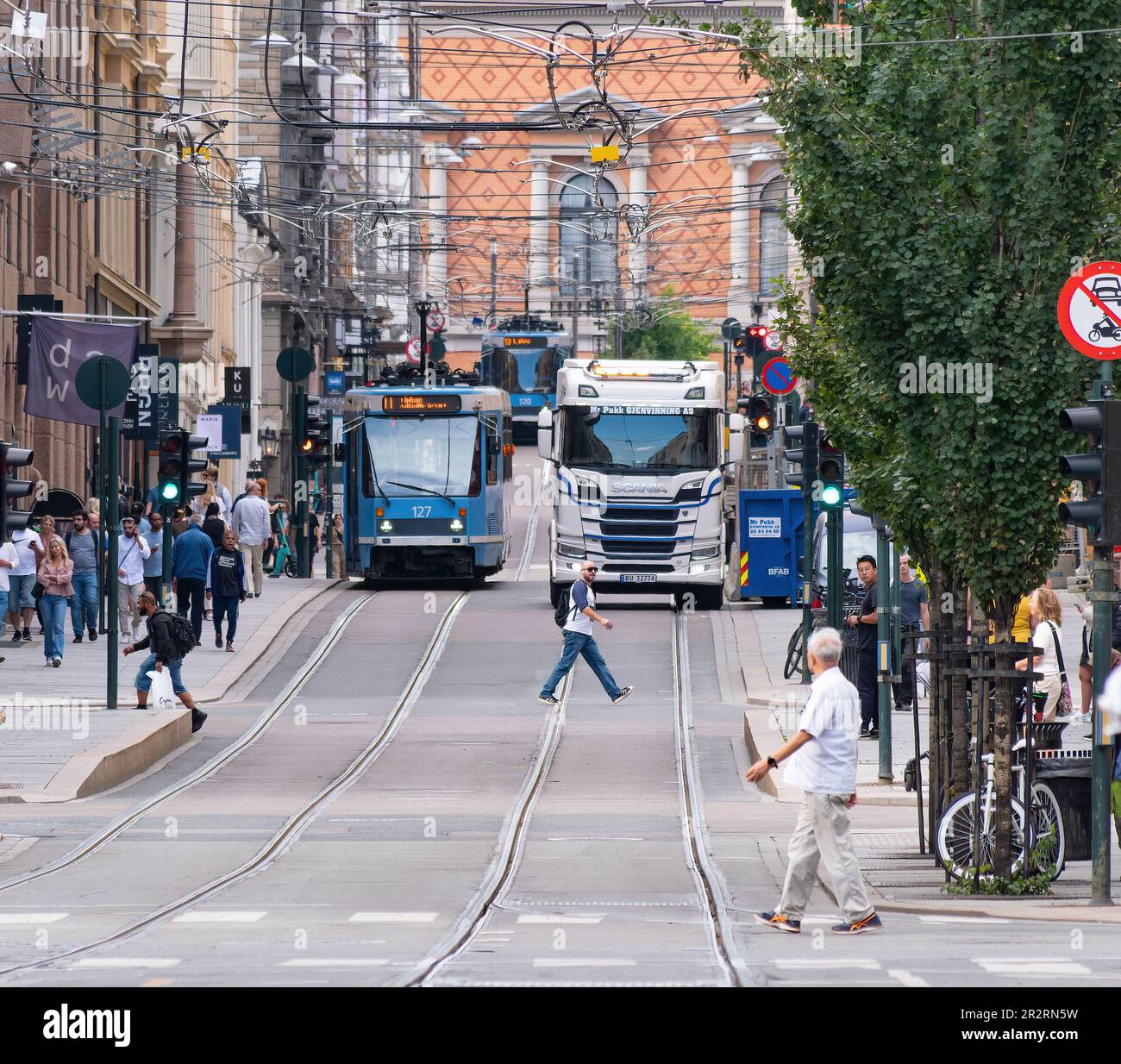 Oslo prinsens gate hi-res stock photography and images - Alamy