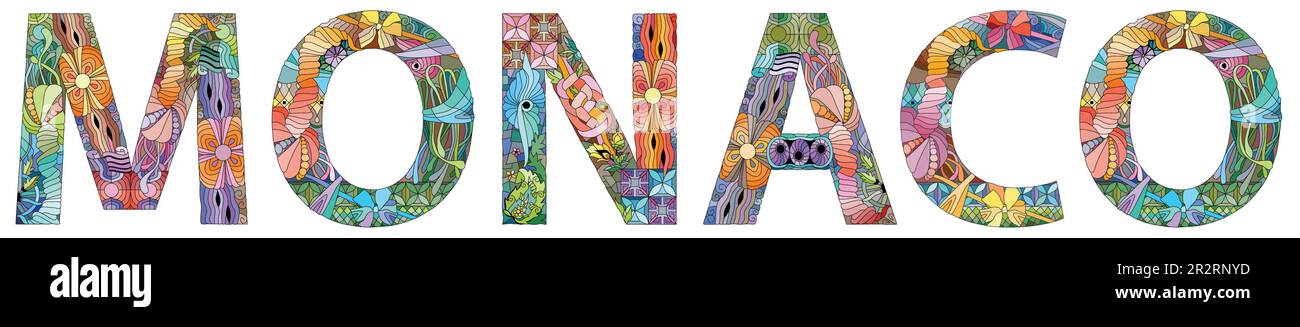 Italian and french riviera Stock Vector Images - Alamy