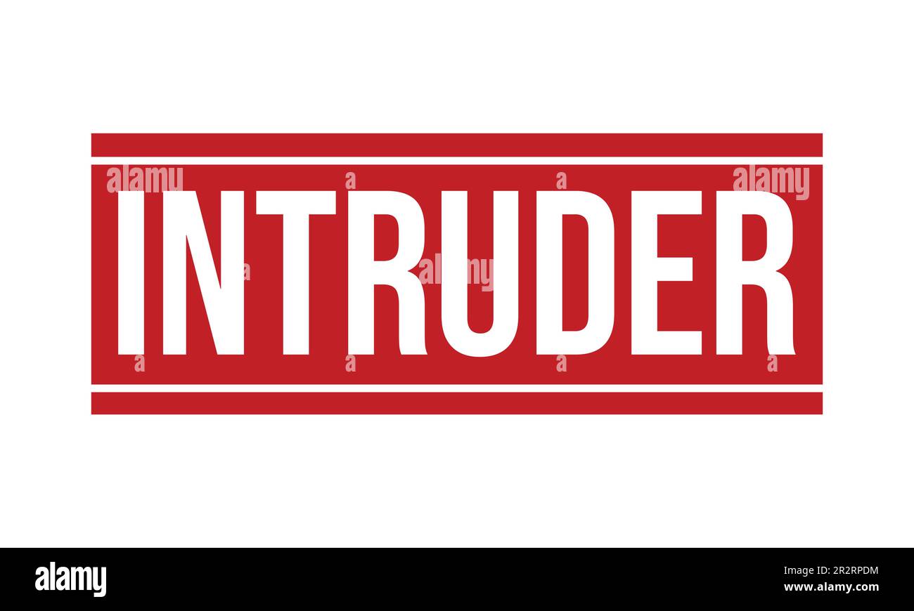 Intruder Rubber Stamp Seal Vector Stock Vector Image & Art - Alamy