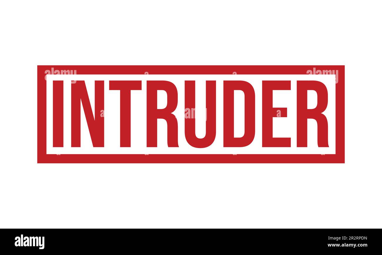 Intruder Rubber Stamp Seal Vector Stock Vector Image & Art - Alamy