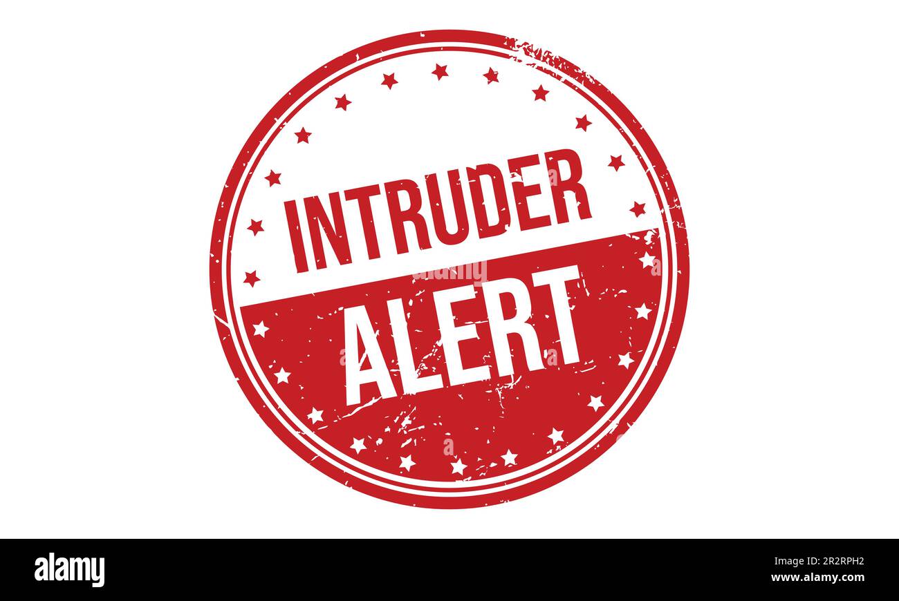 Intruder Alert Rubber Stamp Seal Vector Stock Vector Image & Art - Alamy