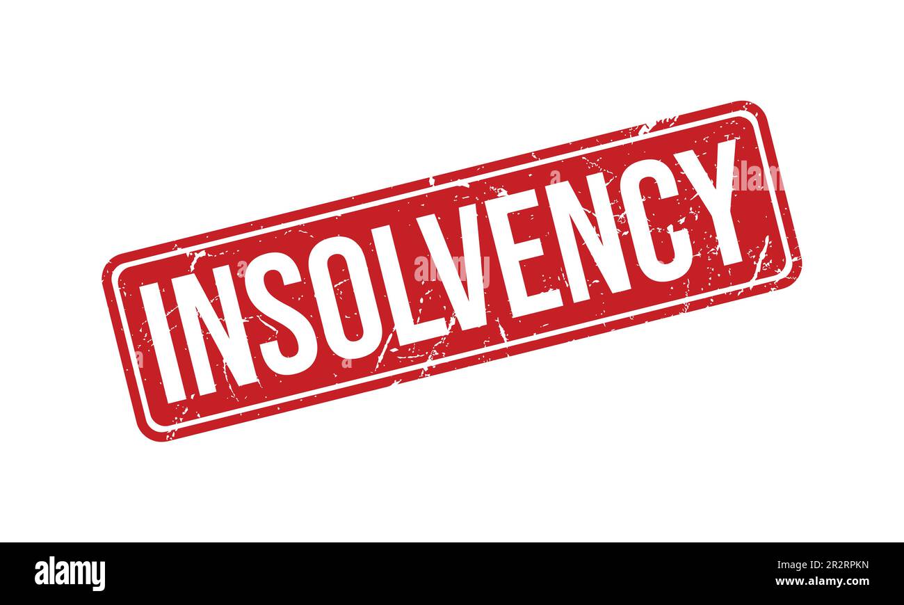 Insolvency rubber stamp Stock Vector Images - Alamy