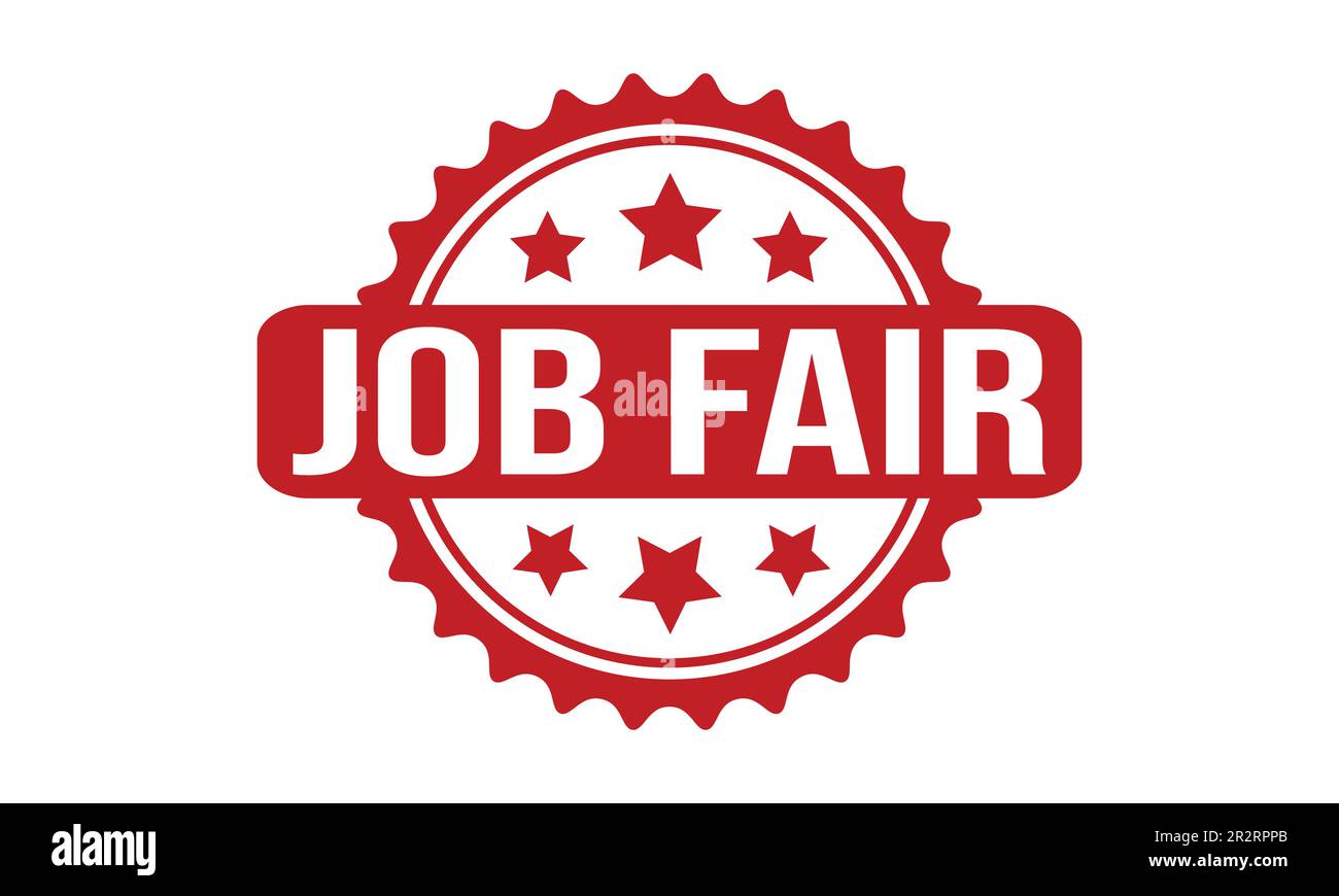 Job Fair Rubber Stamp Seal Vector Stock Vector Image & Art - Alamy