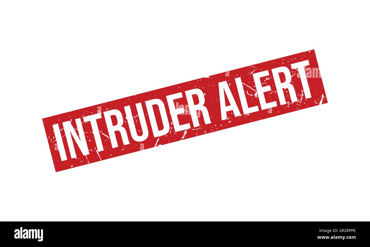 Intruder Alert Rubber Stamp Seal Vector Stock Vector Image & Art - Alamy
