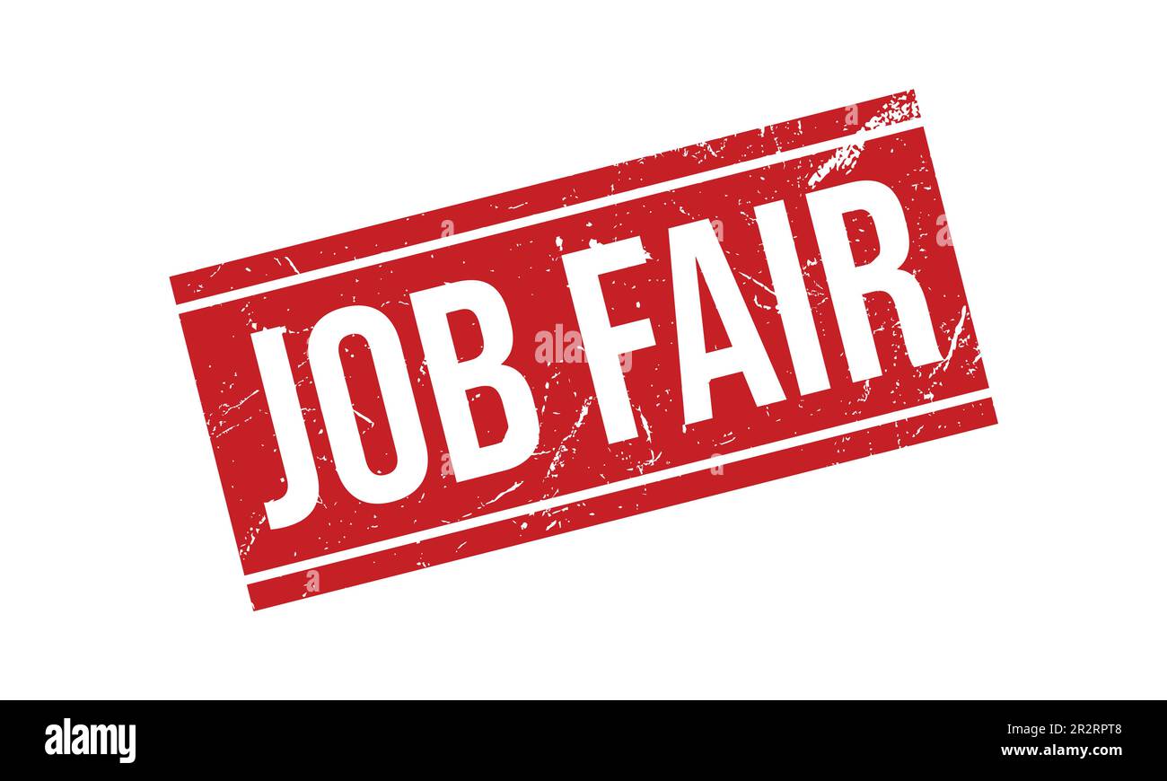 Job Fair Rubber Stamp Seal Vector Stock Vector Image & Art - Alamy