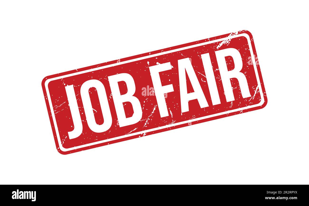 Job Fair Rubber Stamp Seal Vector Stock Vector Image & Art - Alamy