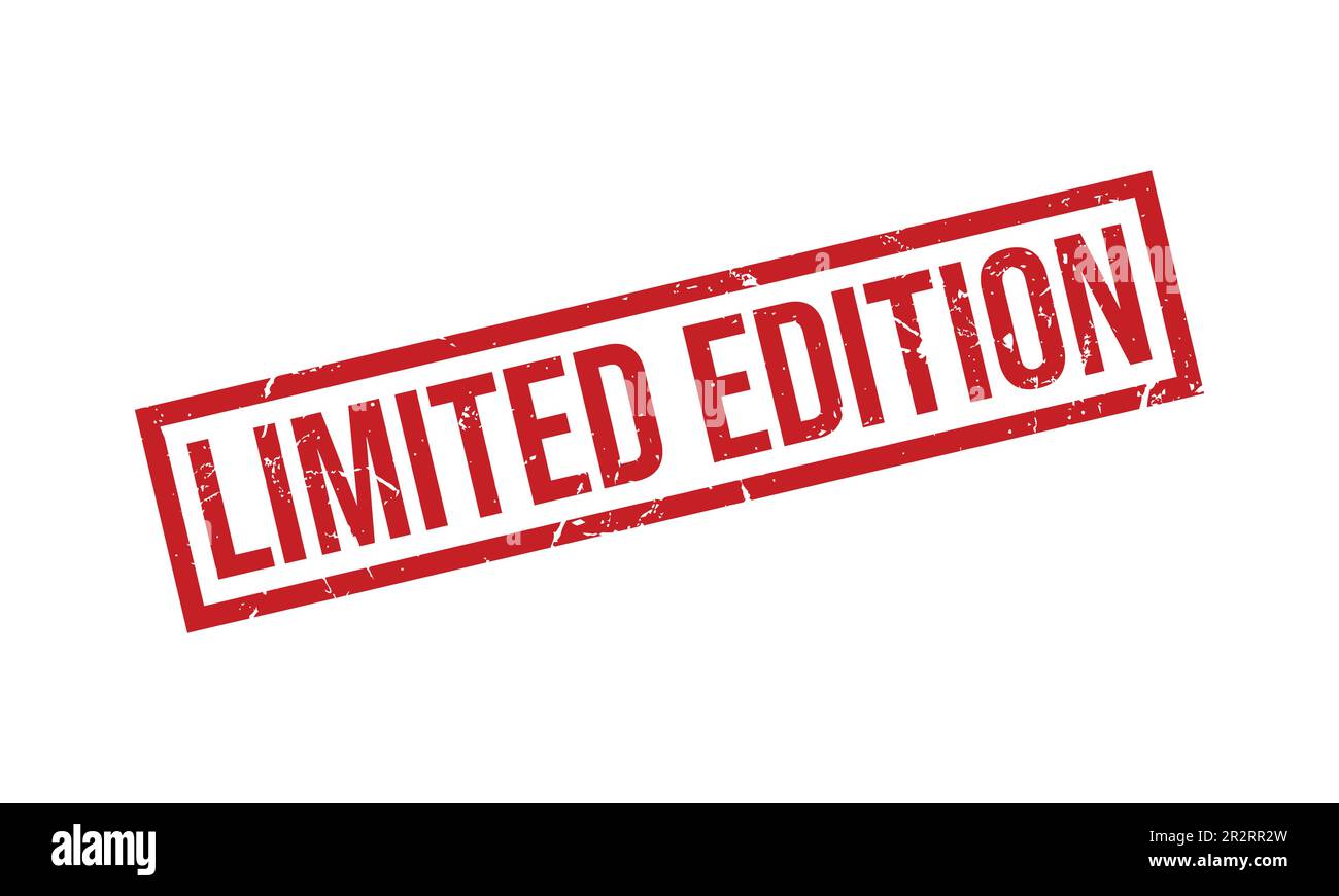 Grunge Textured Limited Quantity Stamp Seal Stock Vector New Edition ...