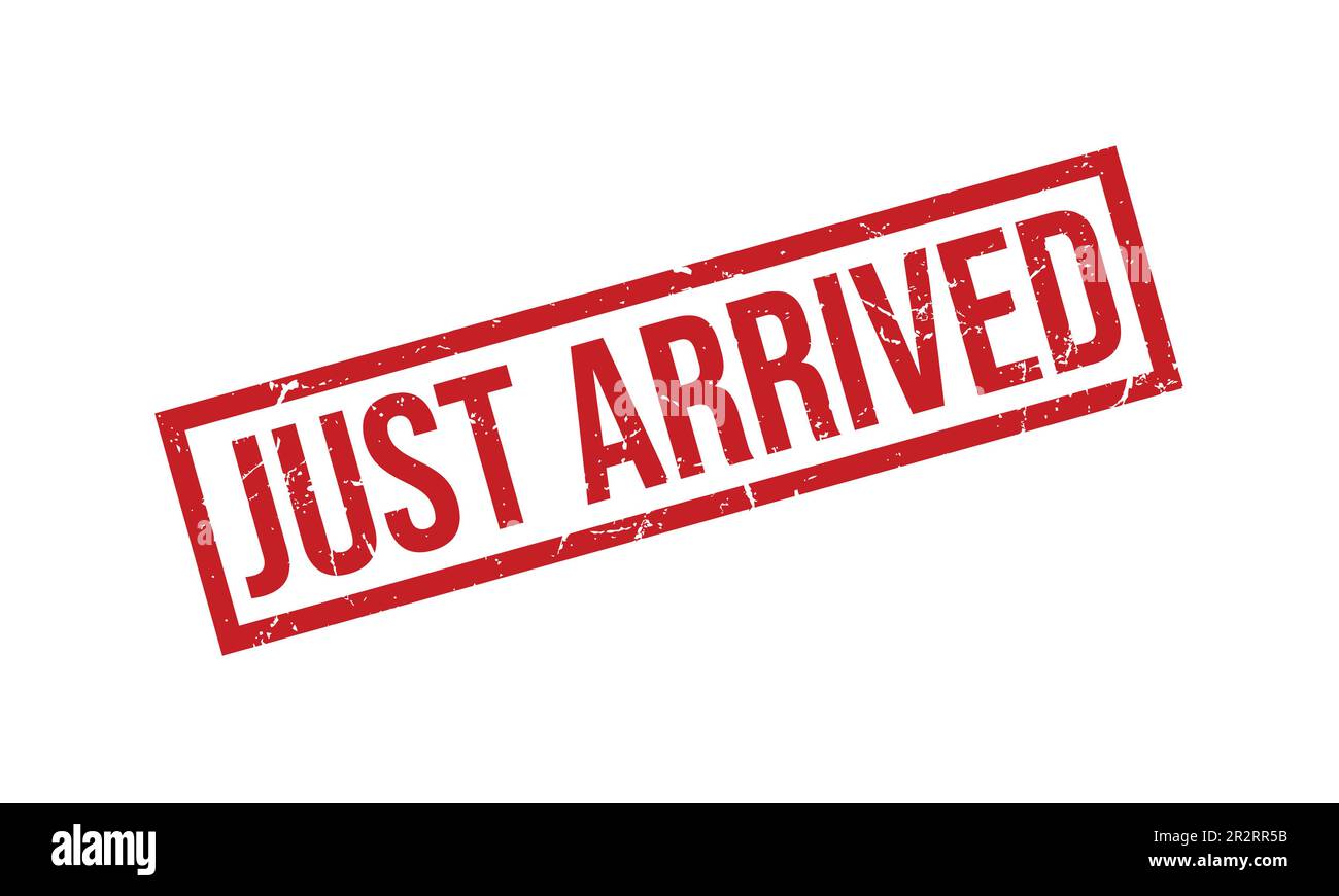 Just Arrived Rubber Stamp Seal Vector Stock Vector Image & Art - Alamy
